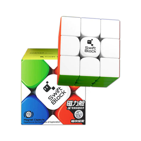 GAN Swift Block 355S Magnetic 3x3 speedcube - Cubuzzle