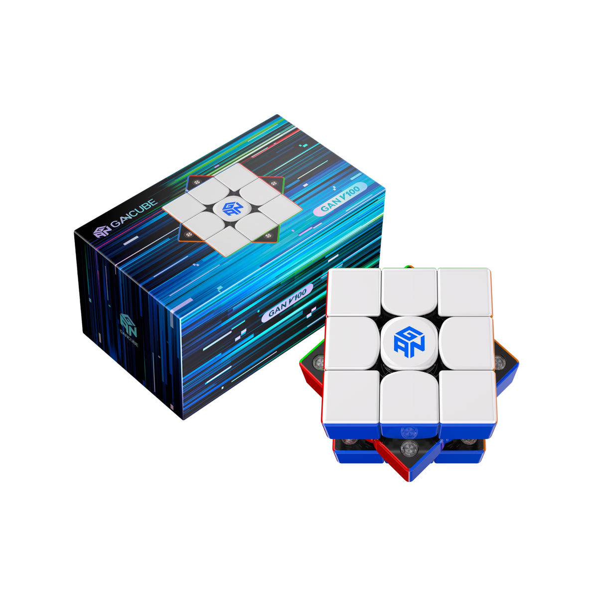 GAN V100 Maglev UV 3x3 Magnetic Speedcube - LATEST 2025! – Cubuzzle