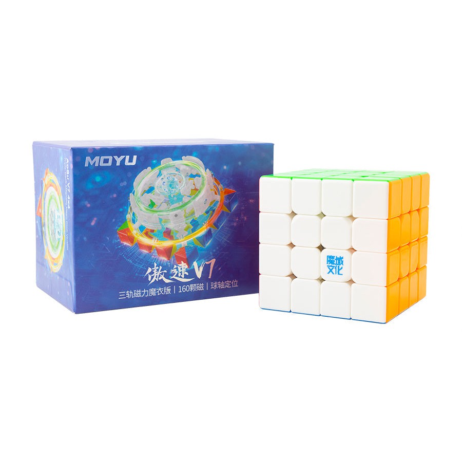 MoYu AoSu V7 4x4 Triple-Track Magnetic UV Version – Cubuzzle