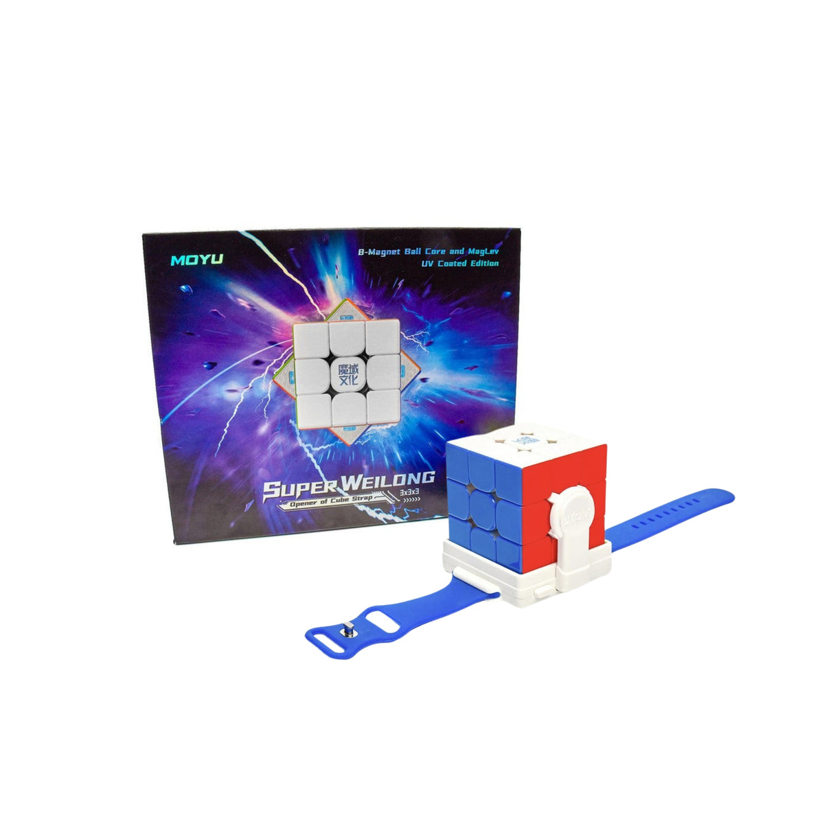 MoYu Super Weilong 8 Magnets Ball-Core UV Coated Lite Version 3x3 Spee ...