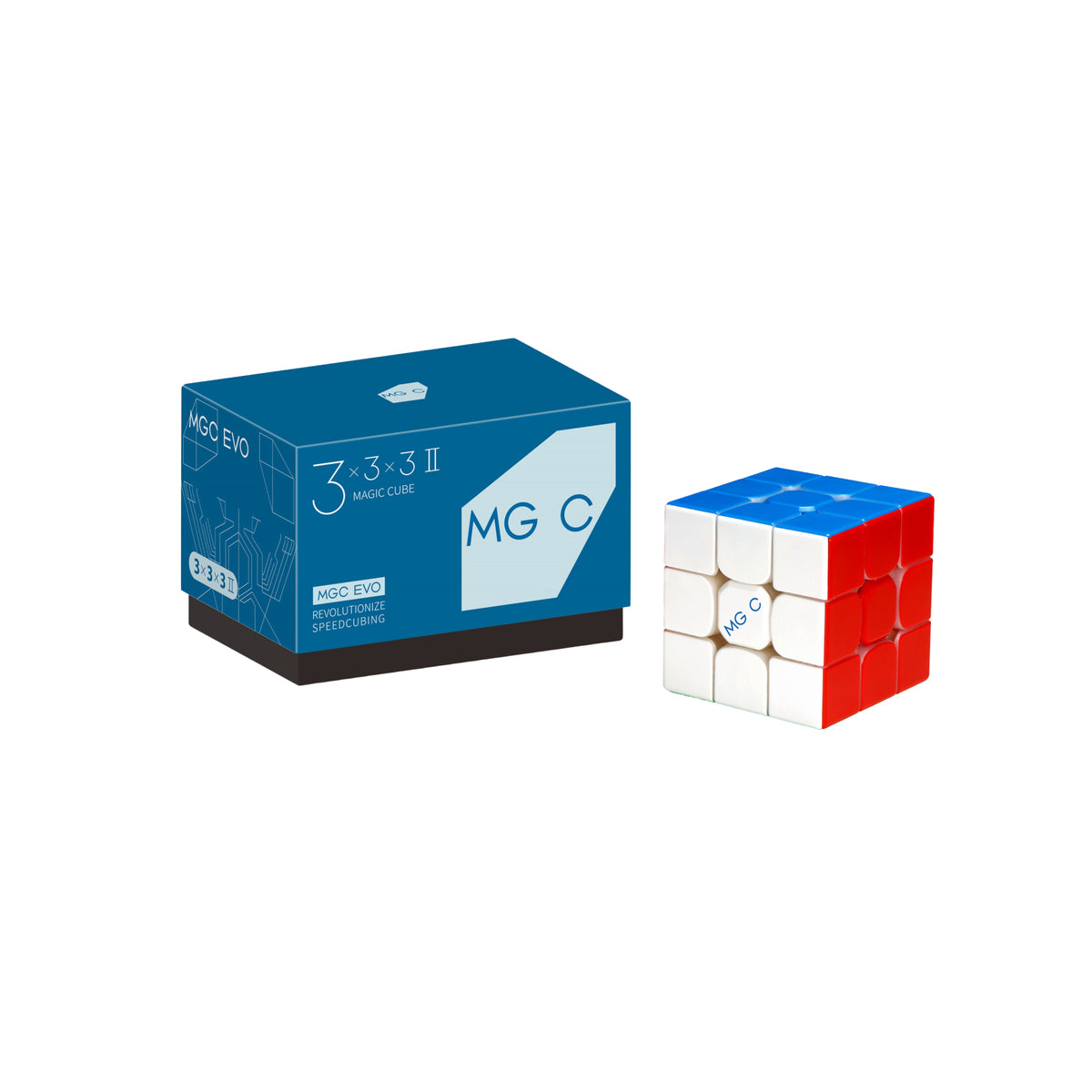 YJ MGC EVO II 3x3 Magnetic Stickerless Speedcube - Cubuzzle