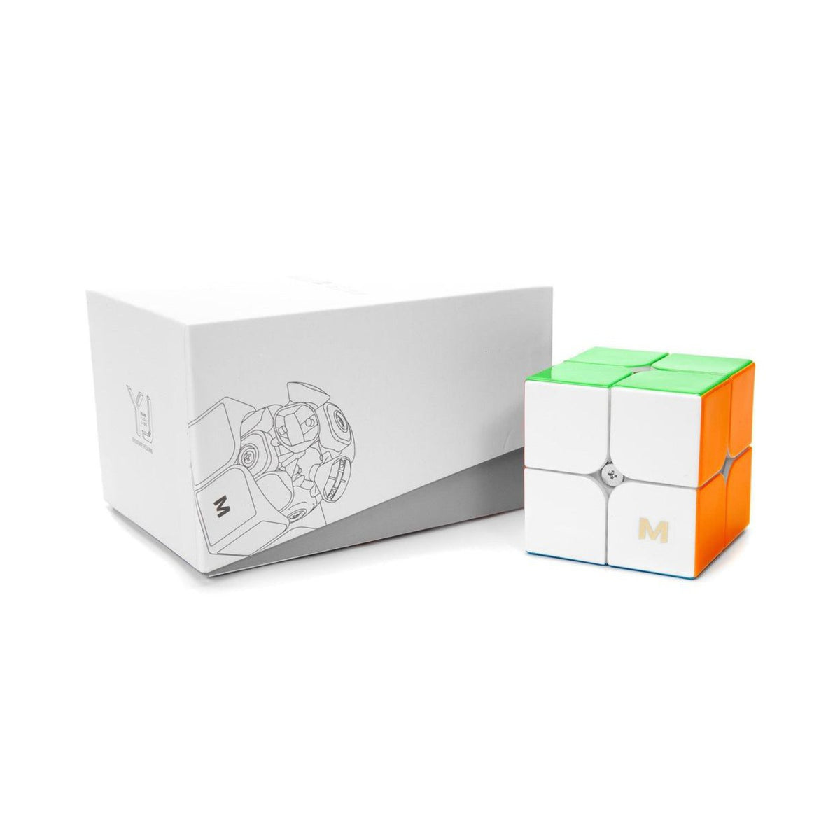 YJ MGC Elite 2x2 Magnetic Stickerless Speedcube – Cubuzzle